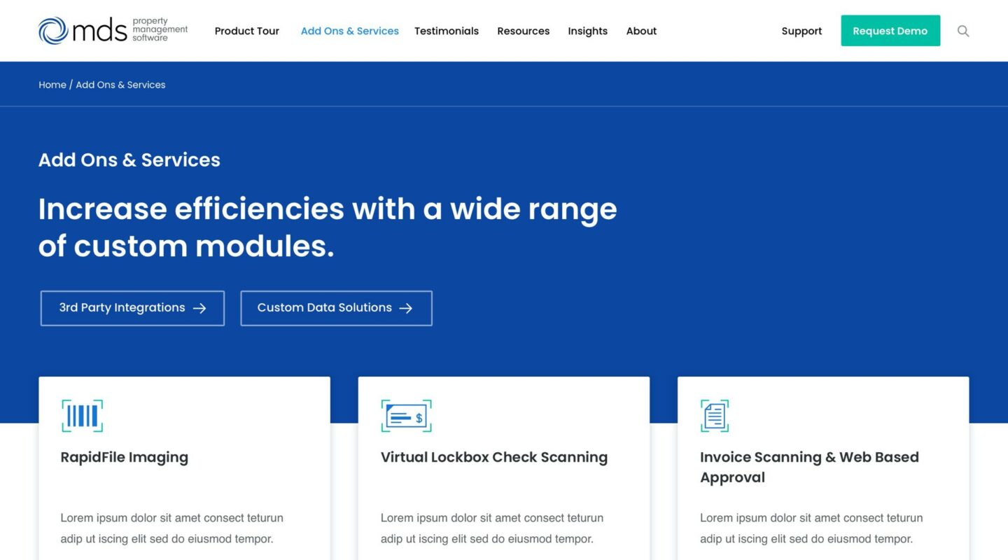 MDS Property Management - NORTH STREET • A Creative Studio