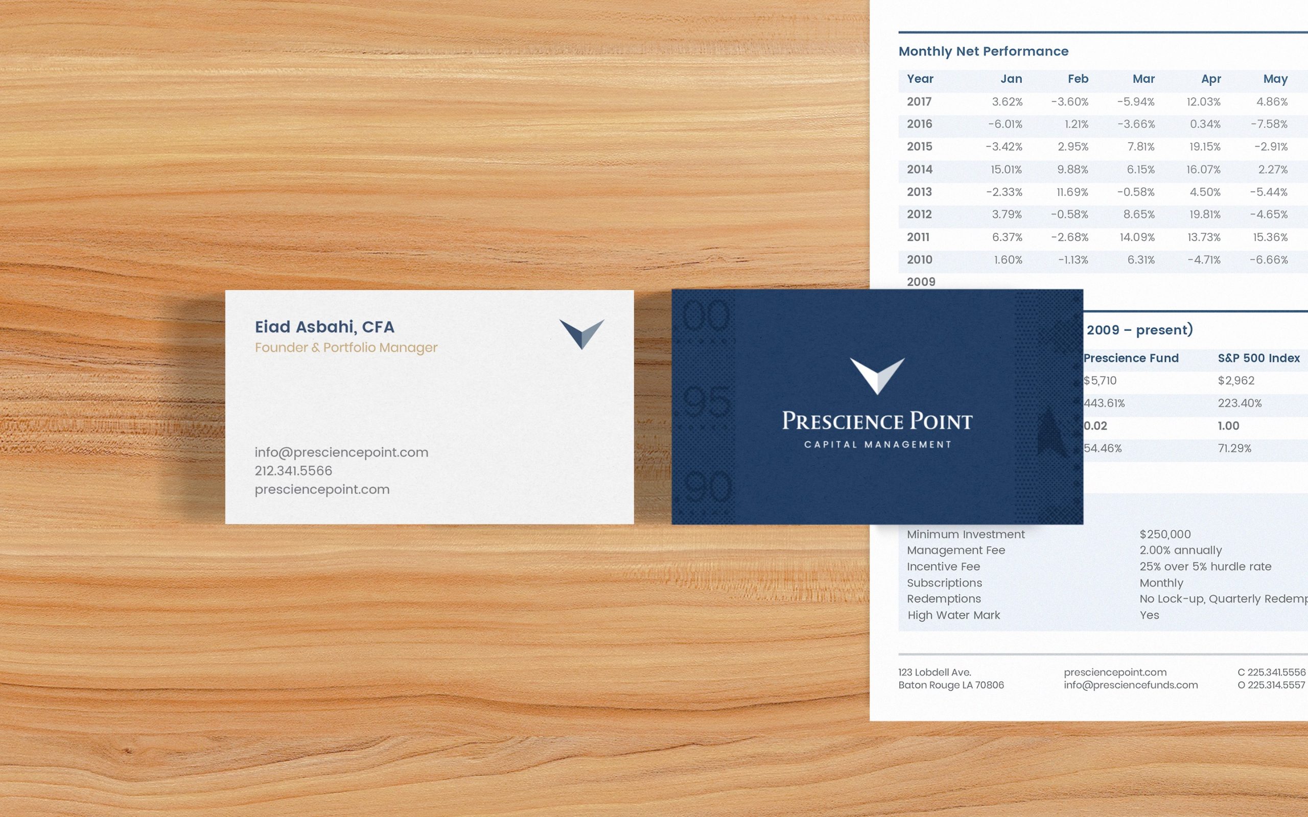 Prescience Point Capital Management - NORTH STREET • A Creative Studio