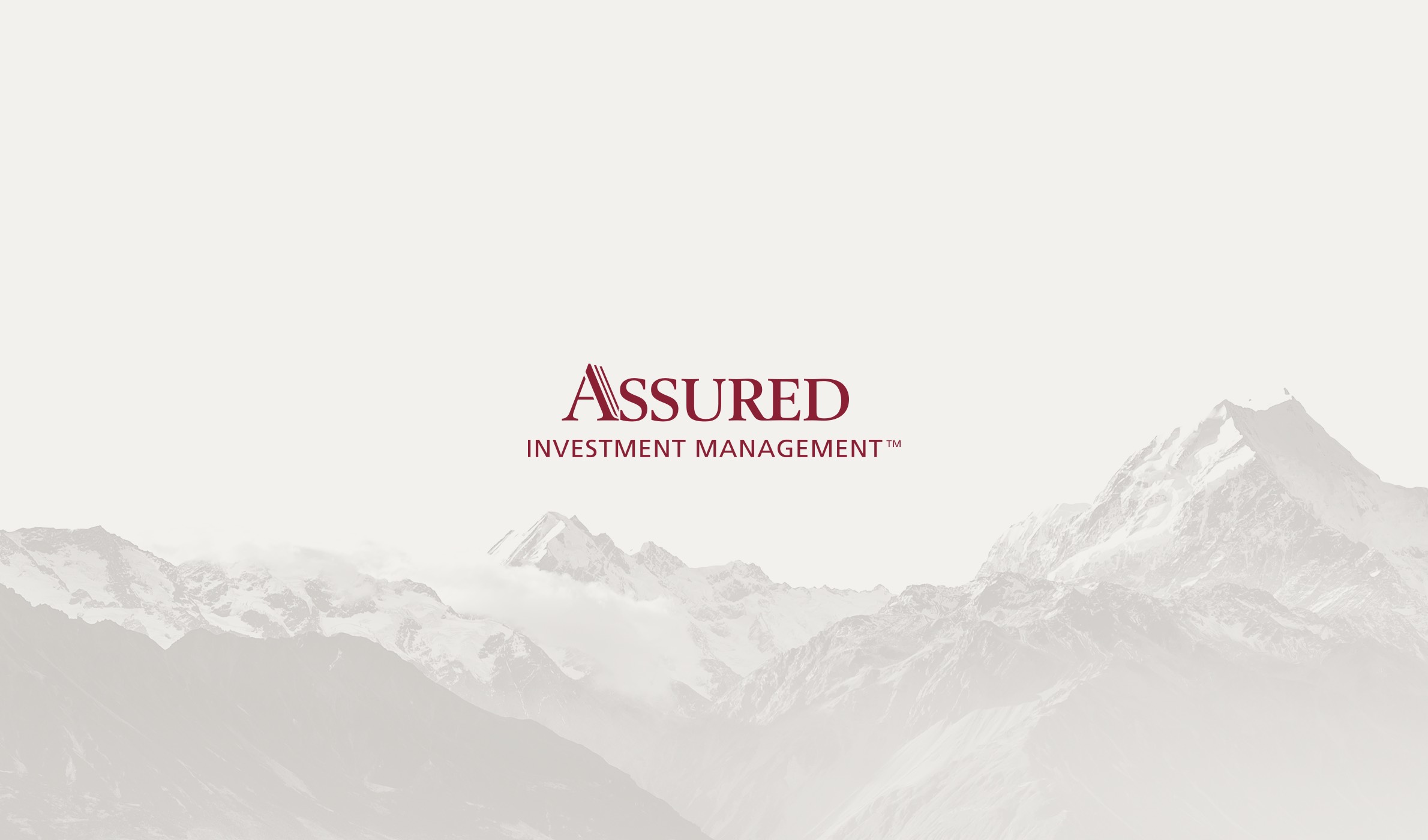 Assured Investment Management - NORTH STREET • A Creative Studio