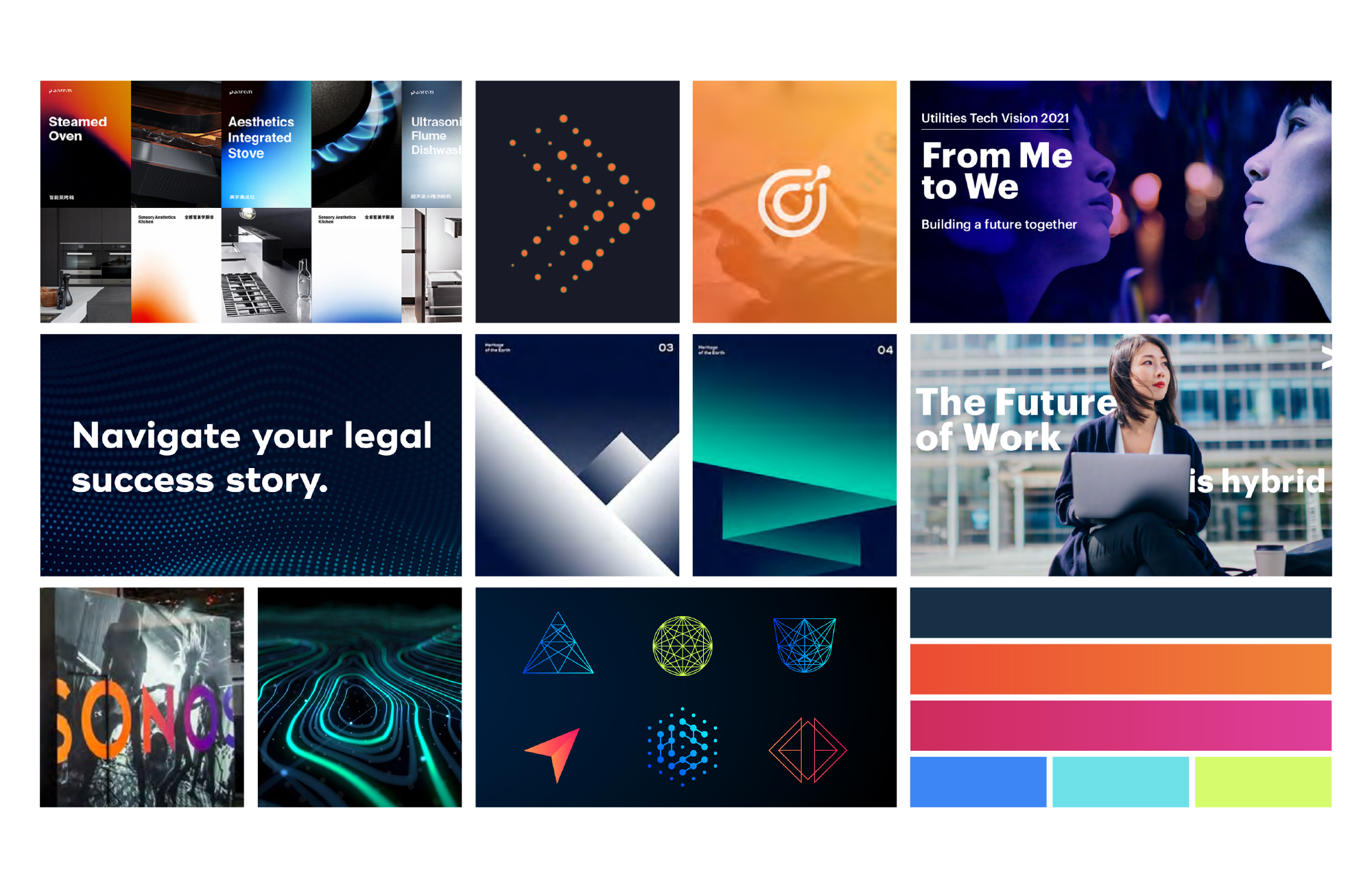 12 Mood Boards to Inspire Your Rebrand - NORTH STREET