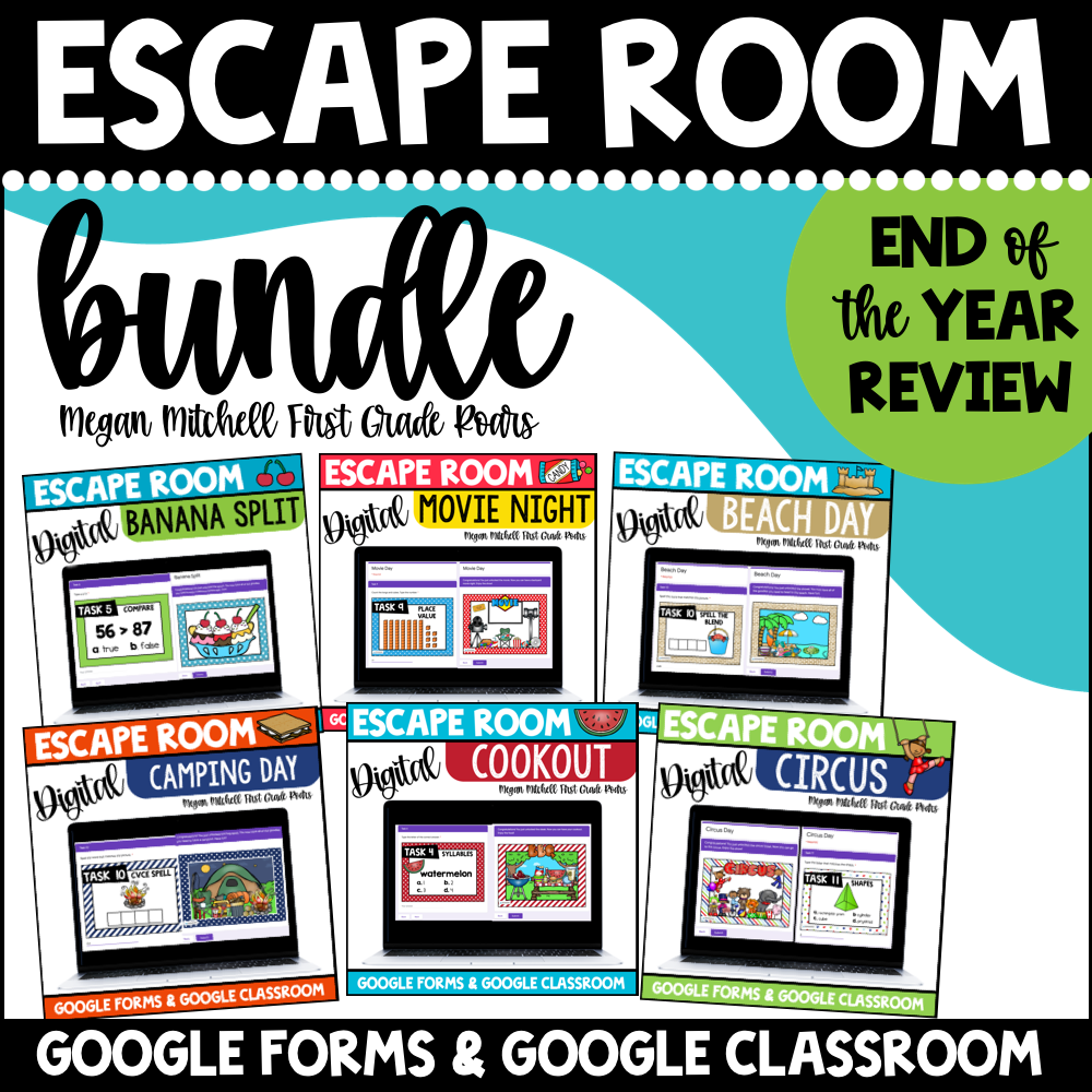 Digital End of the Year Activities - Megan Mitchell