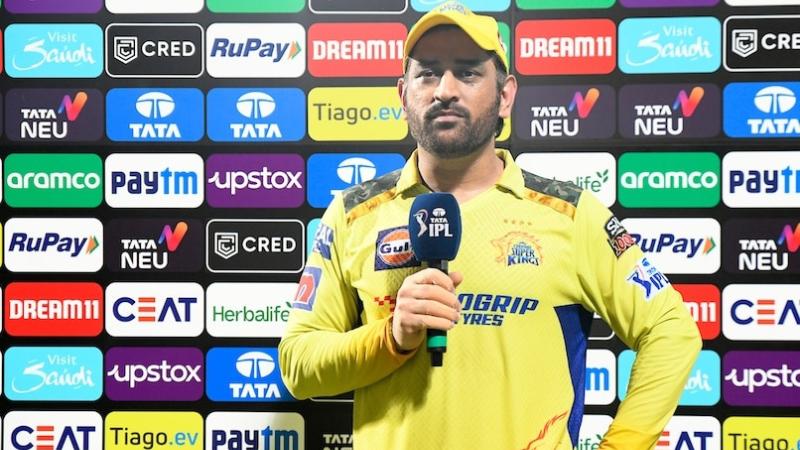 NRIPage | Articles | CSK Knocked Out of IPL 2025 Playoffs After Loss to PBKS; Dhoni Reacts to ...
