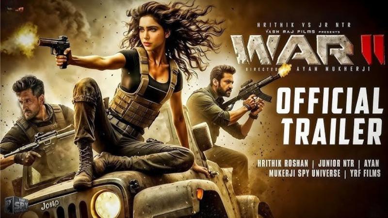 NRIPage | Box Office | War 2 Trailer: Hrithik Roshan and Jr NTR Deliver Explosive Action in Spy ...