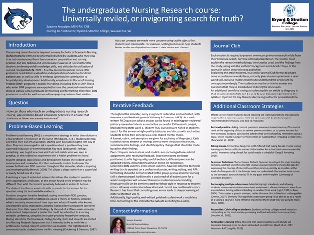 student nursing poster presentation examples