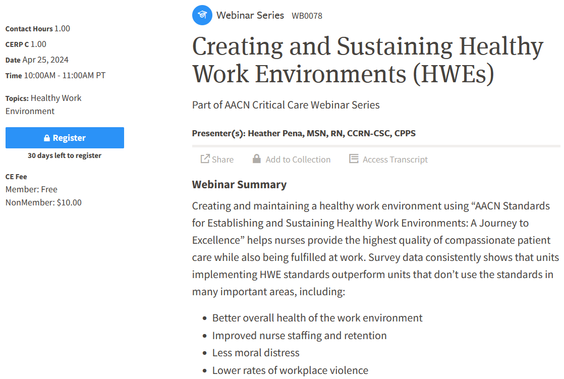 The Hawaiian Islands Chapter of AACN | Nursing Network