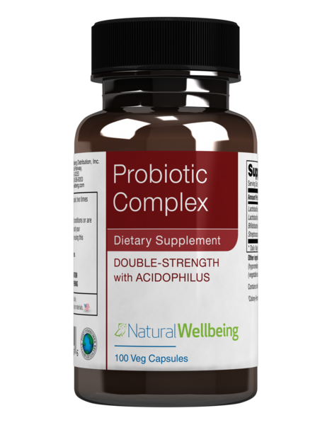 Double-Strength Probiotic Complex with Acidophilus - NaturalWellBeing.com