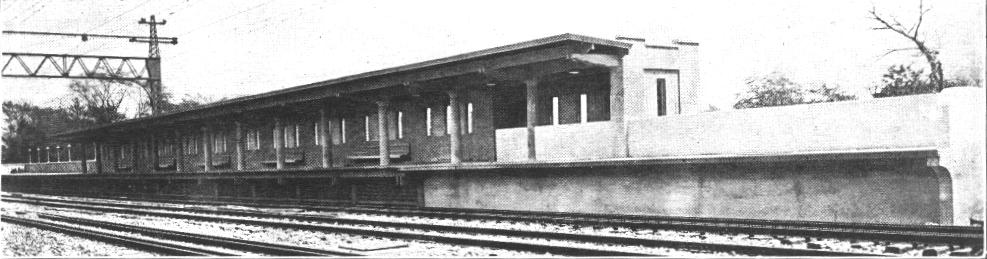 Track and Stations of the New York, Westchester, and Boston Railway ...