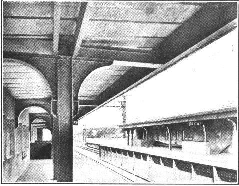 Track and Stations of the New York, Westchester, and Boston Railway ...