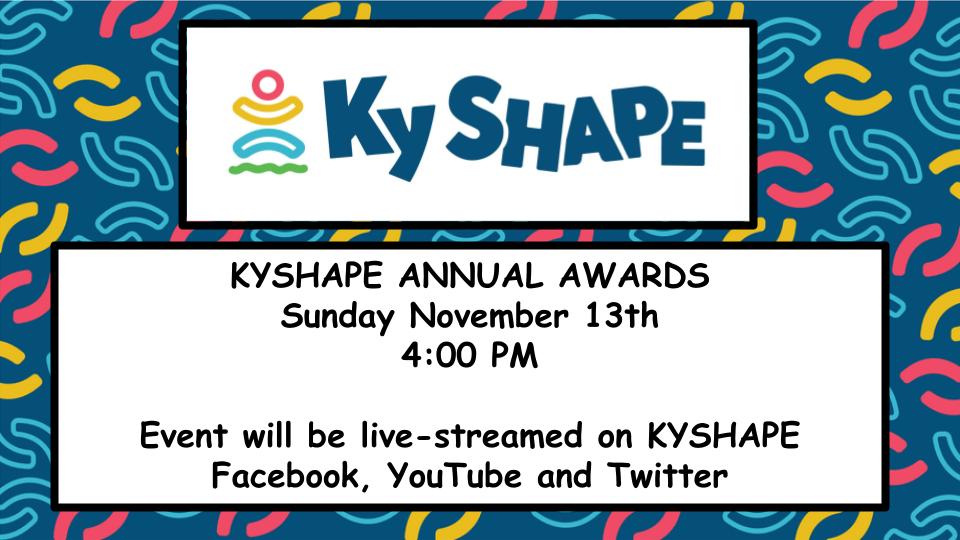 KYSHAPE November Updates - KY SHAPE