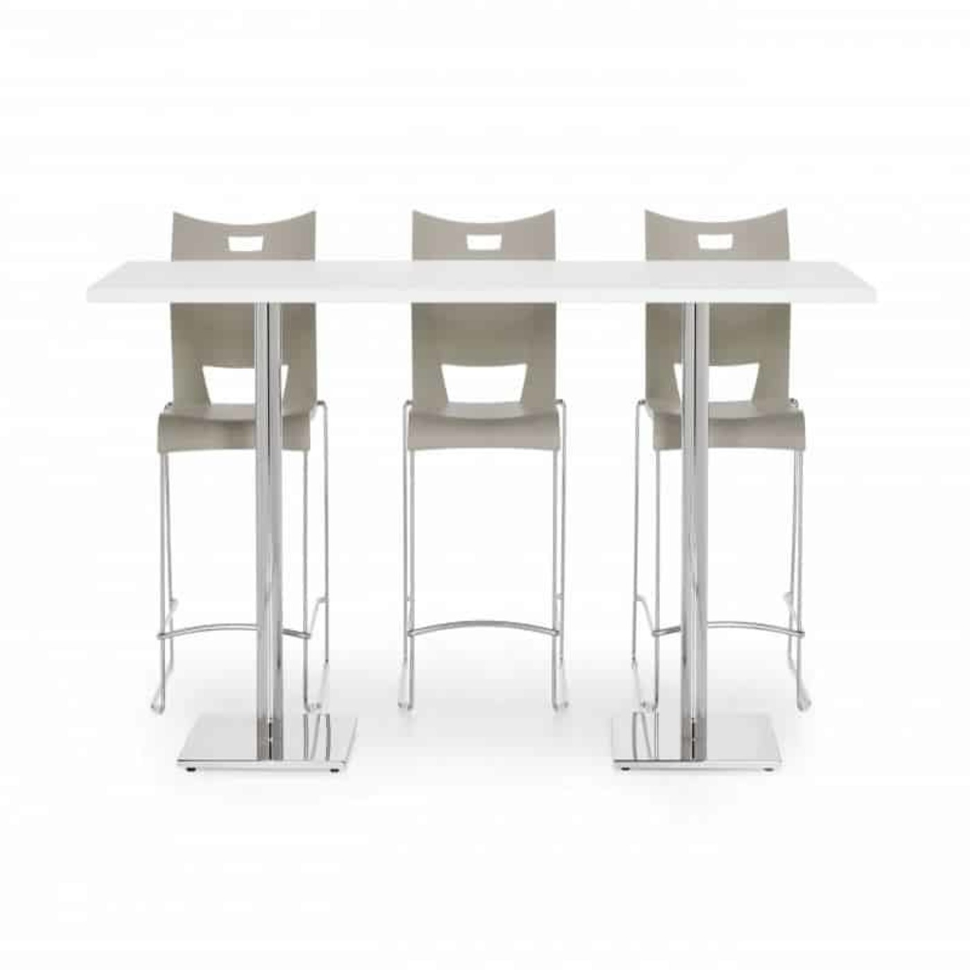 Tables de cafétéria et de collaboration Swap par Global Furniture - Oburo