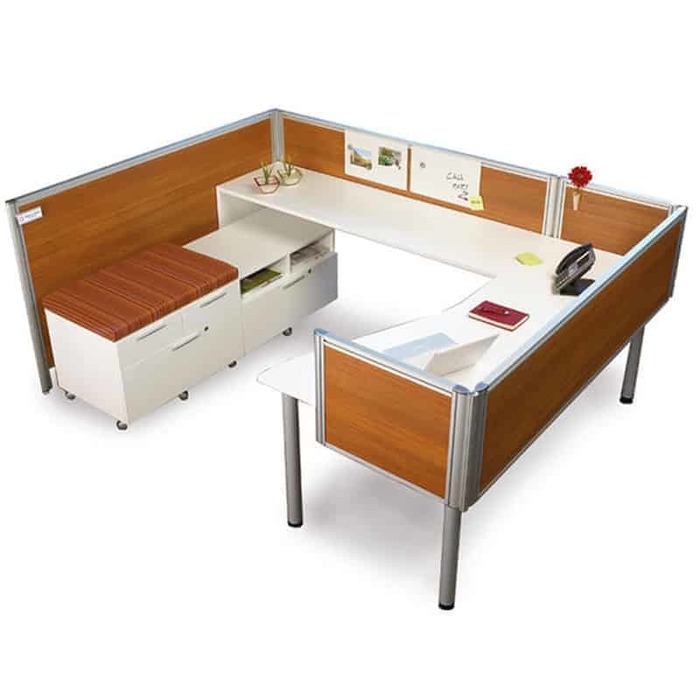 Nano System collaborative and open space furniture by Artopex - Oburo