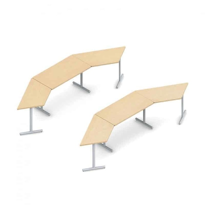 Table de conférence en U ConnecTABLES par Global Furniture - Oburo