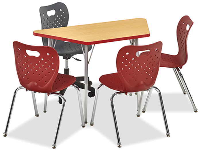 Table Trapèzoïdales Creativity de marque Alumni - Oburo