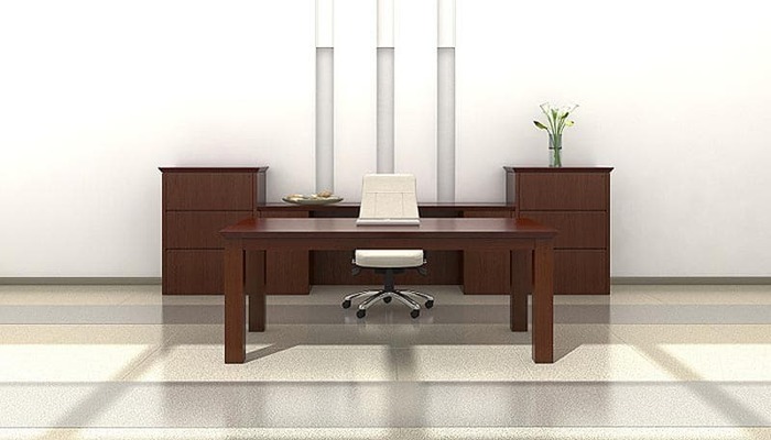 Kingston reception desk by Global Contract - Oburo