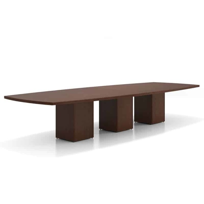 Cubic conference table bases by Logiflex - Oburo