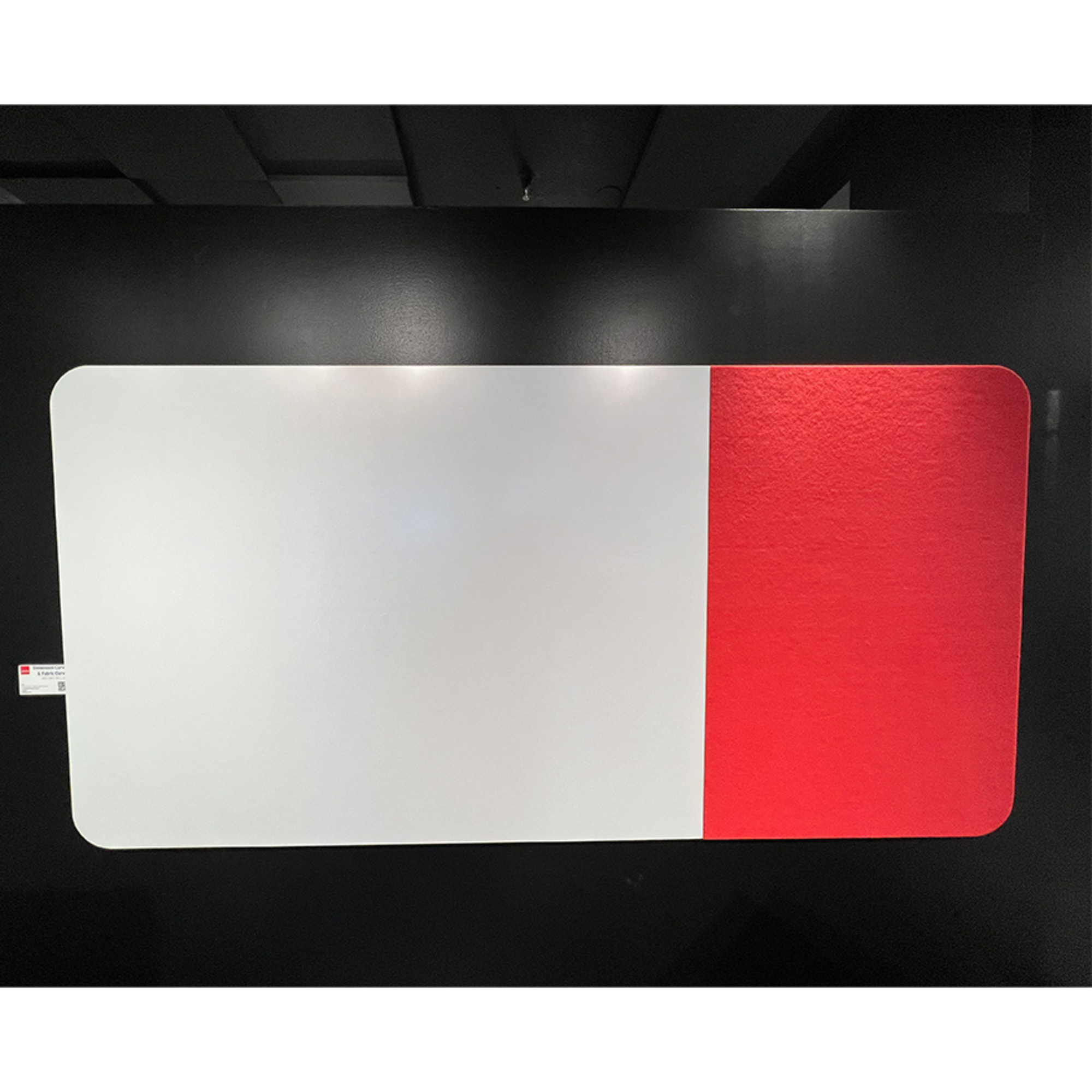 Tableau Blanc Arrondi Dimension Curve - Egan - Oburo