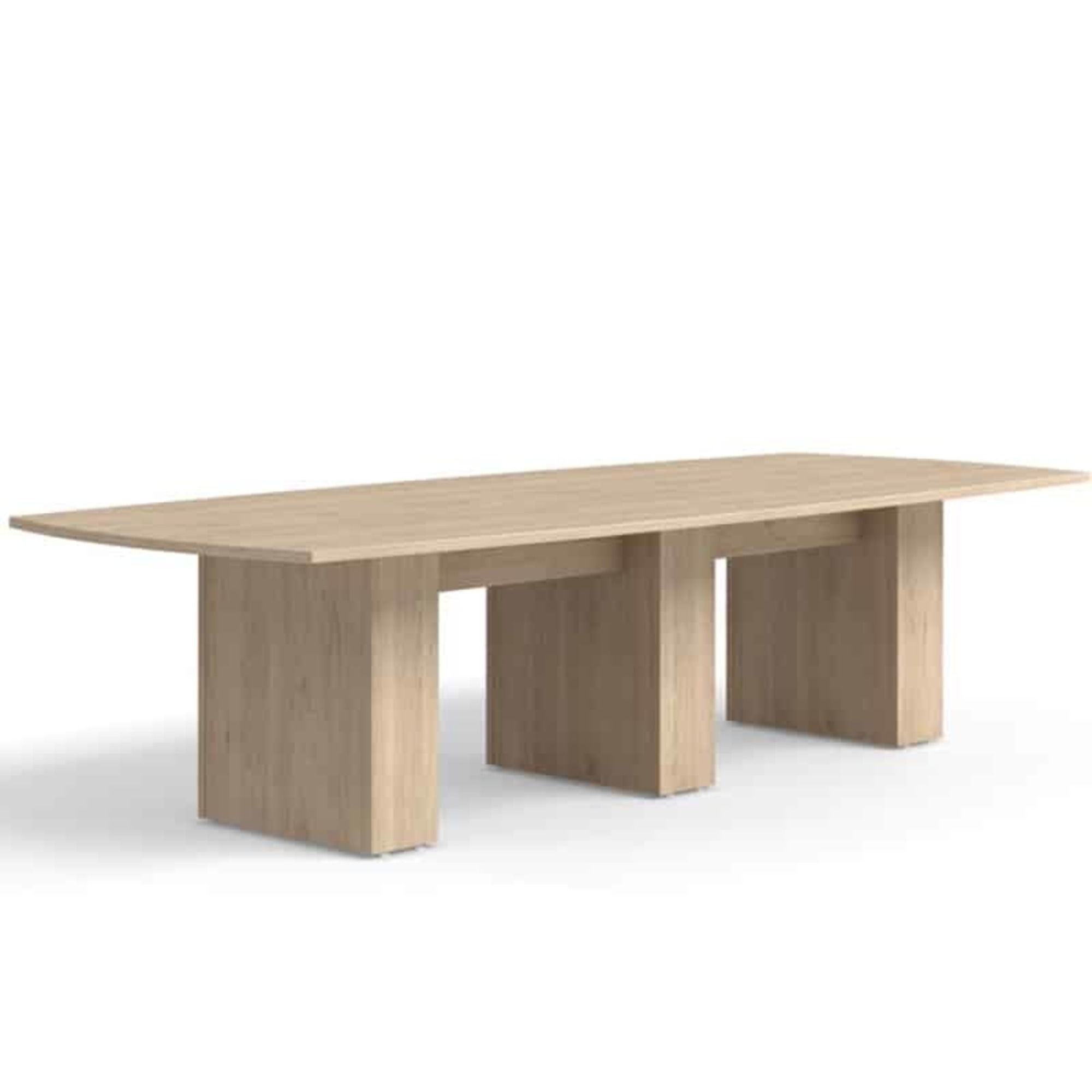 Rectangular conference table bases by Logiflex - Oburo