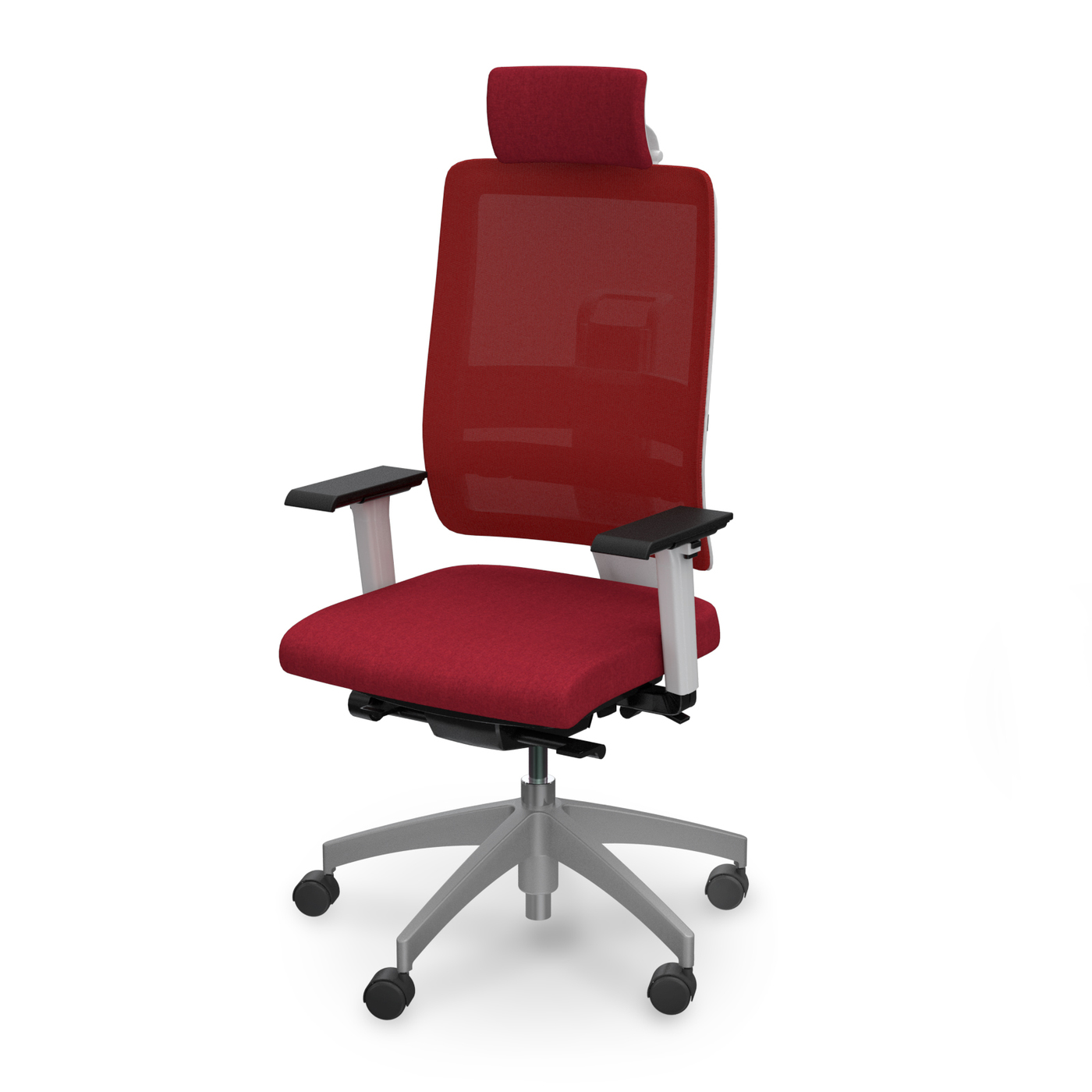 Ergonomic chair with back support allowing additional lateral mobility ...