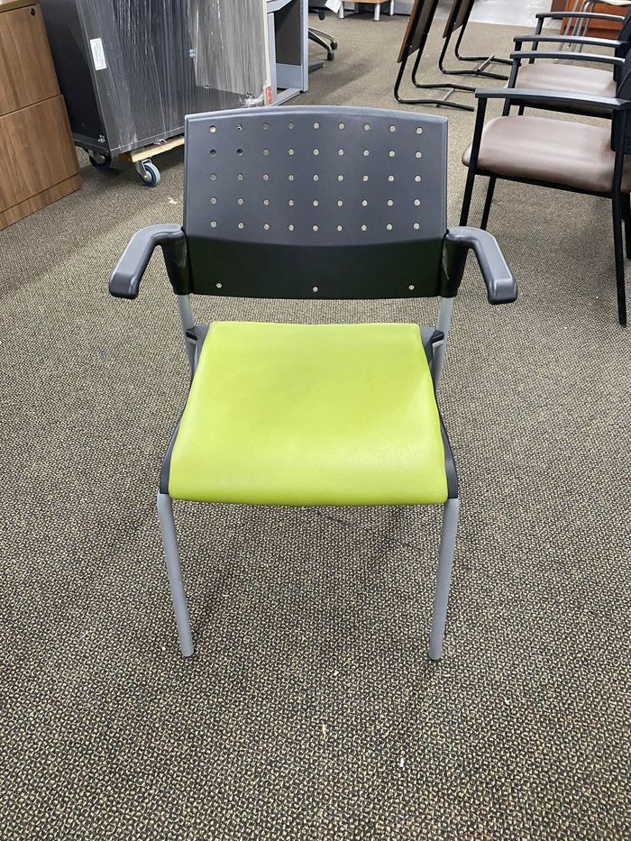 Sonic Chair with upholstered seat by Global - Oburo