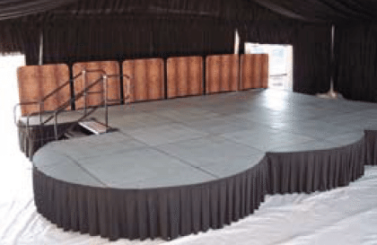 Round Stage Rental