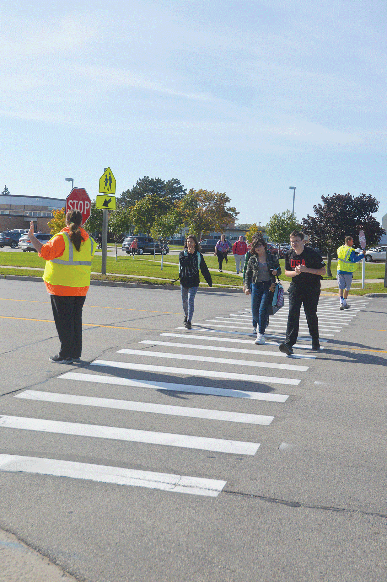 Crossing guard transition going well | News, Sports, Jobs - Daily Press
