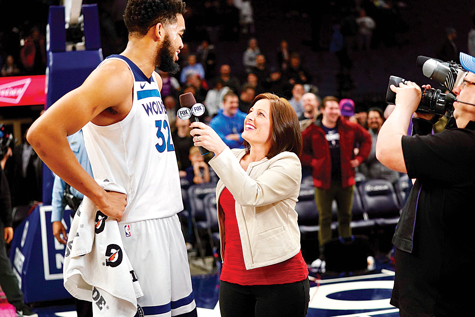 Minot native Marney Gellner is making broadcast history in Minnesota ...