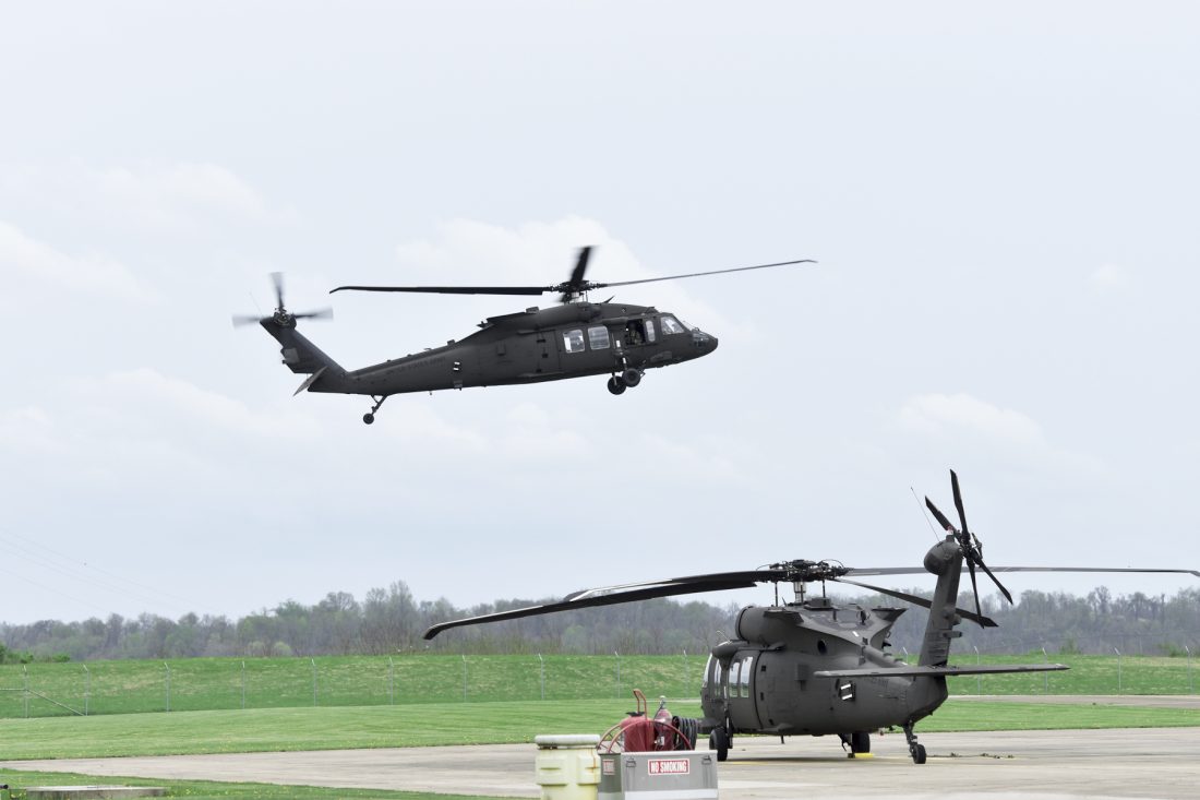 West Virginia National Guard unveils new Black Hawk helicopters | News ...