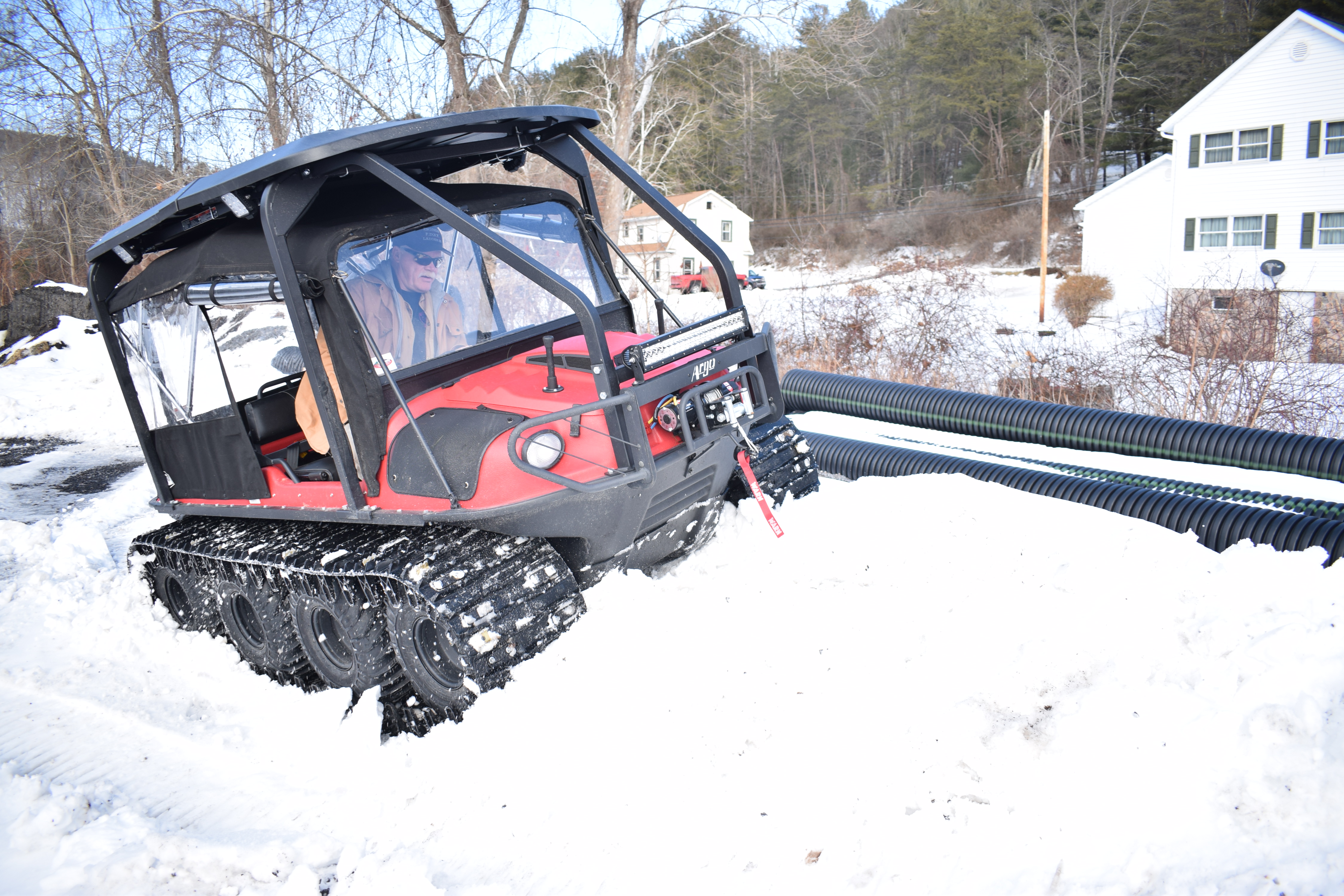 Remote town’s amphibious response vehicle is ‘four wheeler on steroids ...