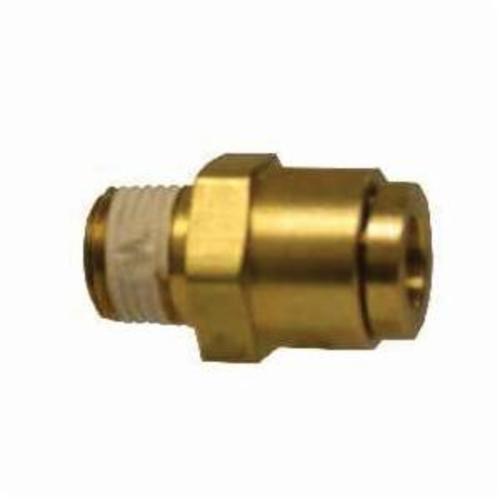 680302 Tube To Pipe Connector, 3/16 in Nominal, Push-In x MNPTF End ...