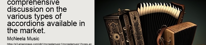 Types and Models of Accordions: A comprehensive discussion on the ...