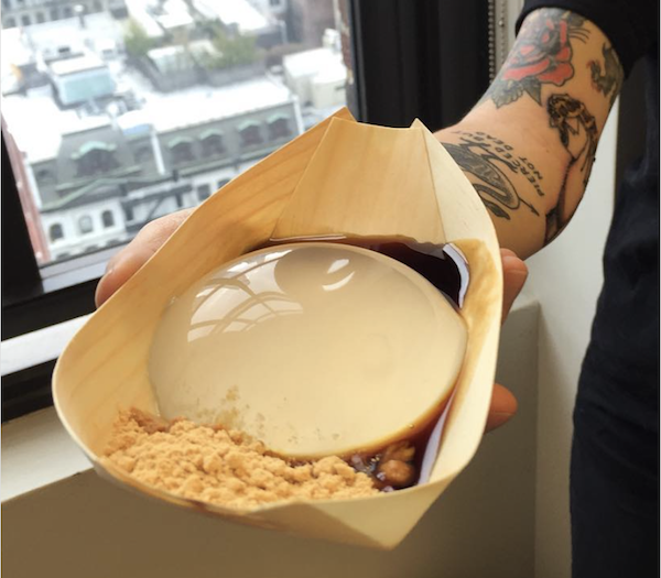 볼수록 신기한 투명한 물방울 디저트 Round K Cafe [맨하탄/로어이스트]