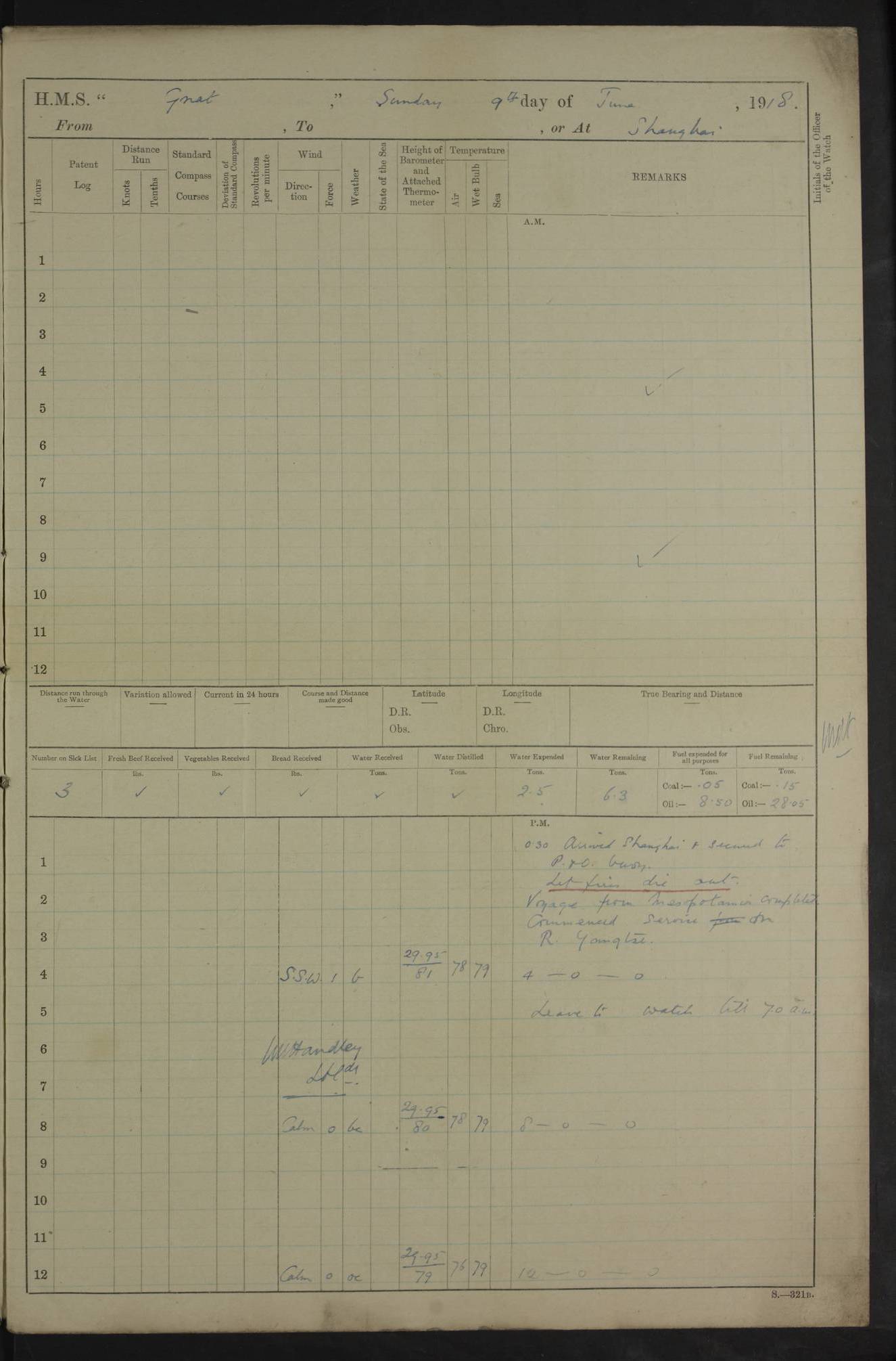 HMS Gnat, river gunboat - British warships of World War 1