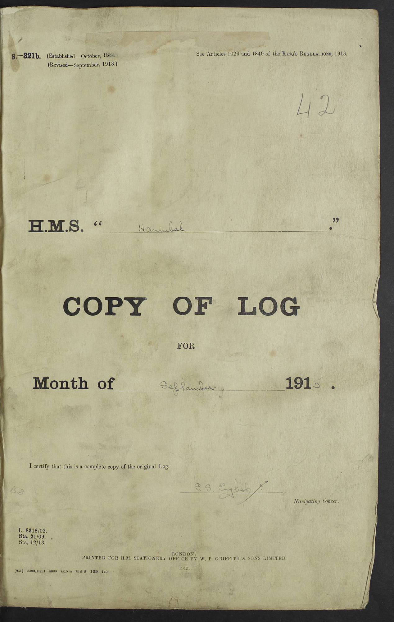 HMS Hannibal, battleship - British warships of World War 1