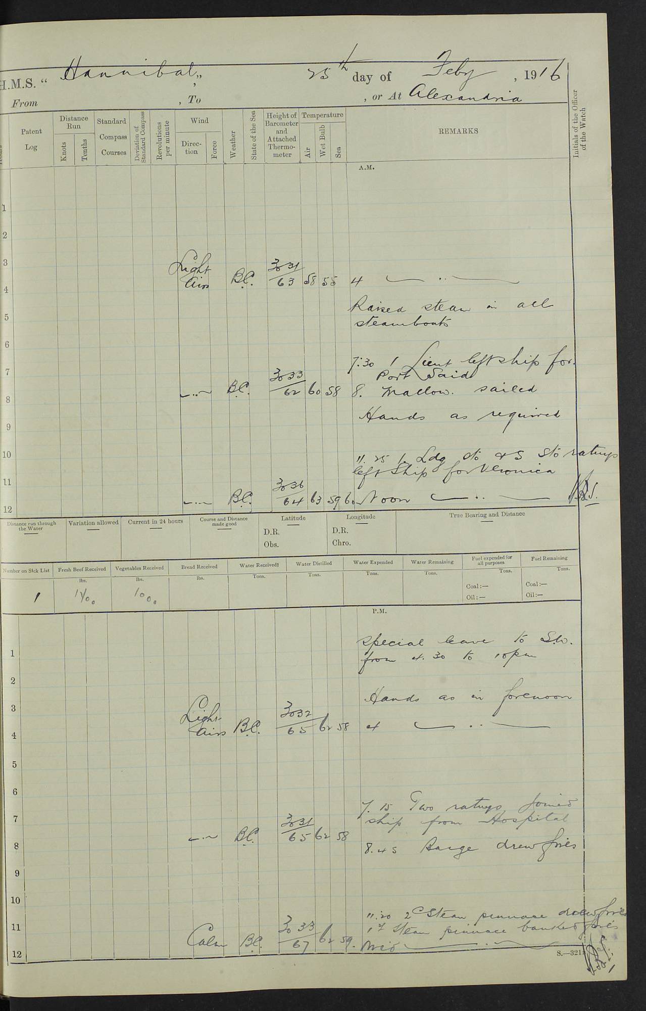 HMS Hannibal, battleship - British warships of World War 1