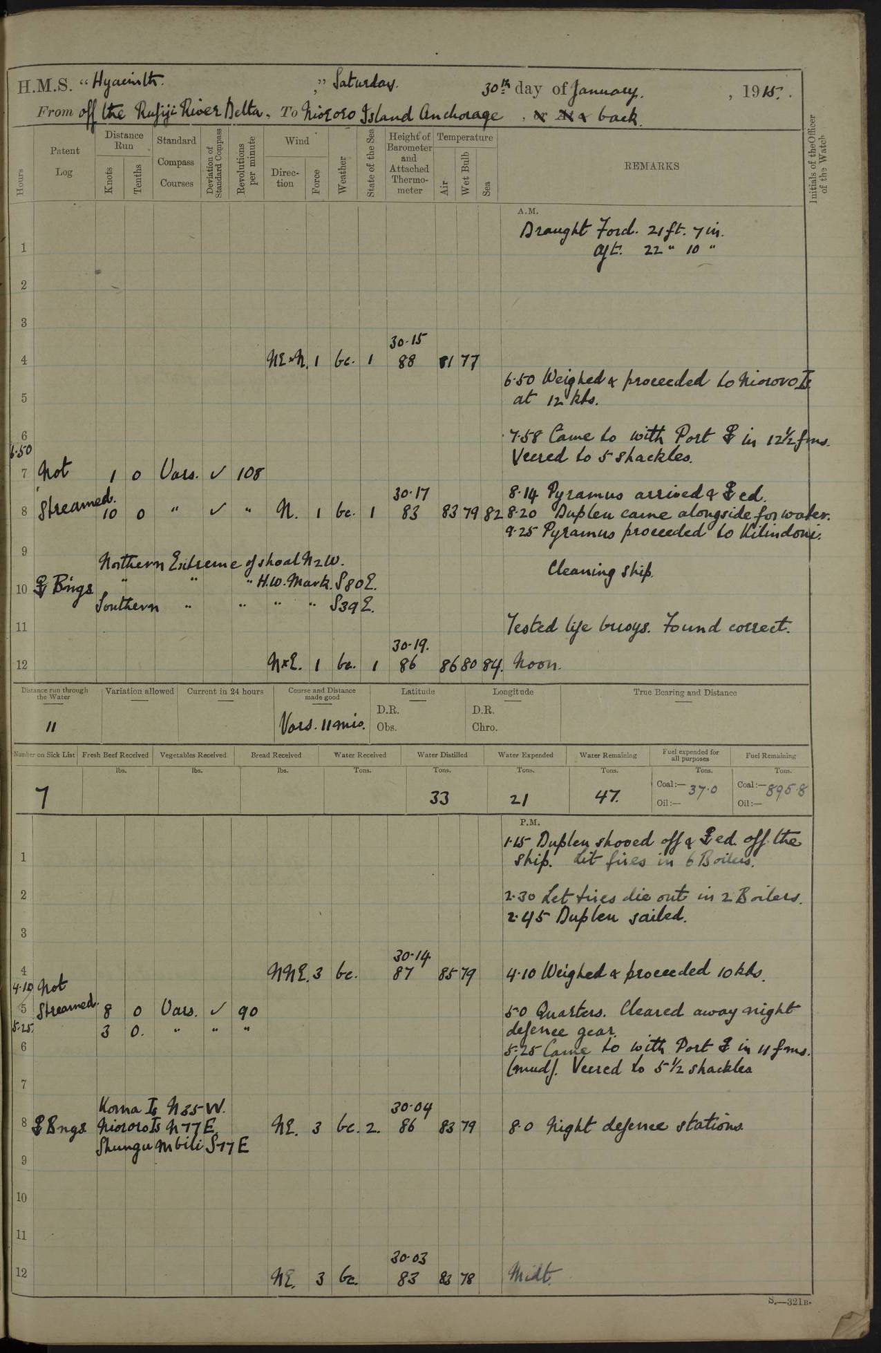 HMS Hyacinth, old 3rd class cruiser - British warships of World War 1