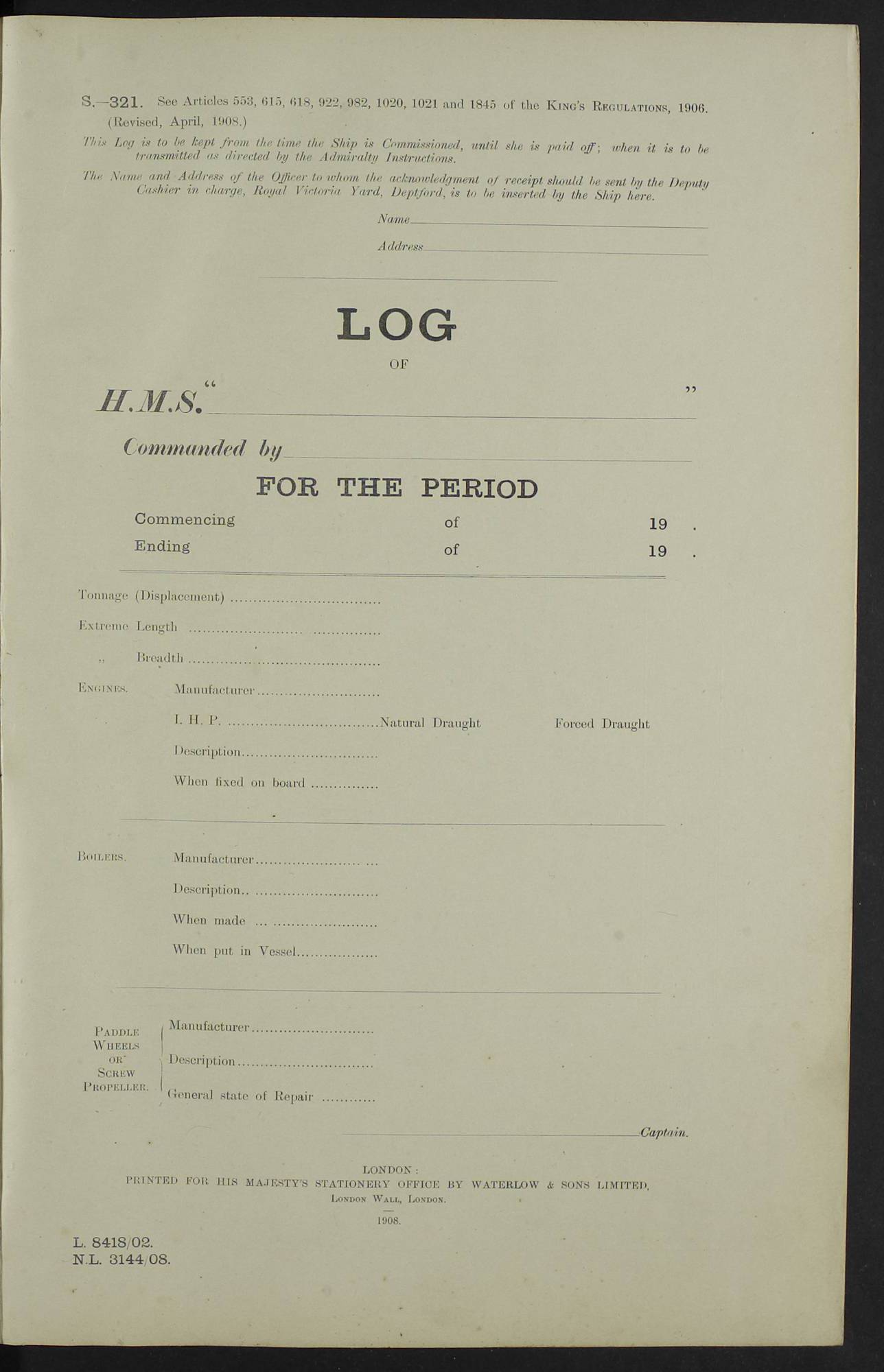 HMS Topaze, old 3rd class cruiser - British warships of World War 1