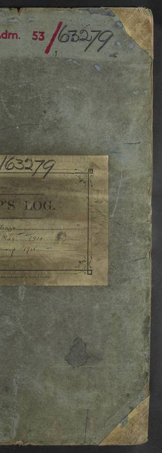 HMS Topaze, old 3rd class cruiser - British warships of World War 1