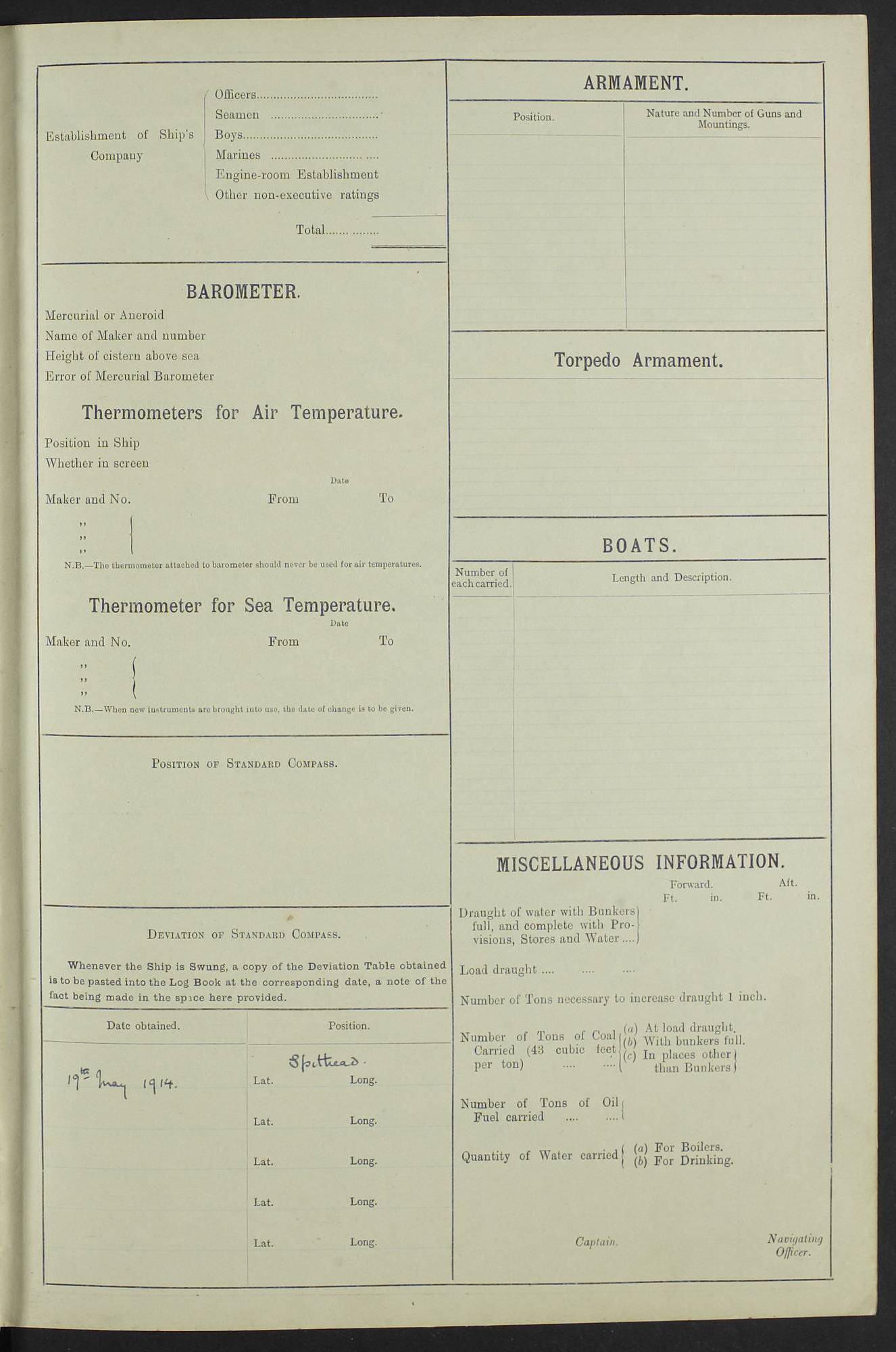 HMS Topaze, old 3rd class cruiser - British warships of World War 1