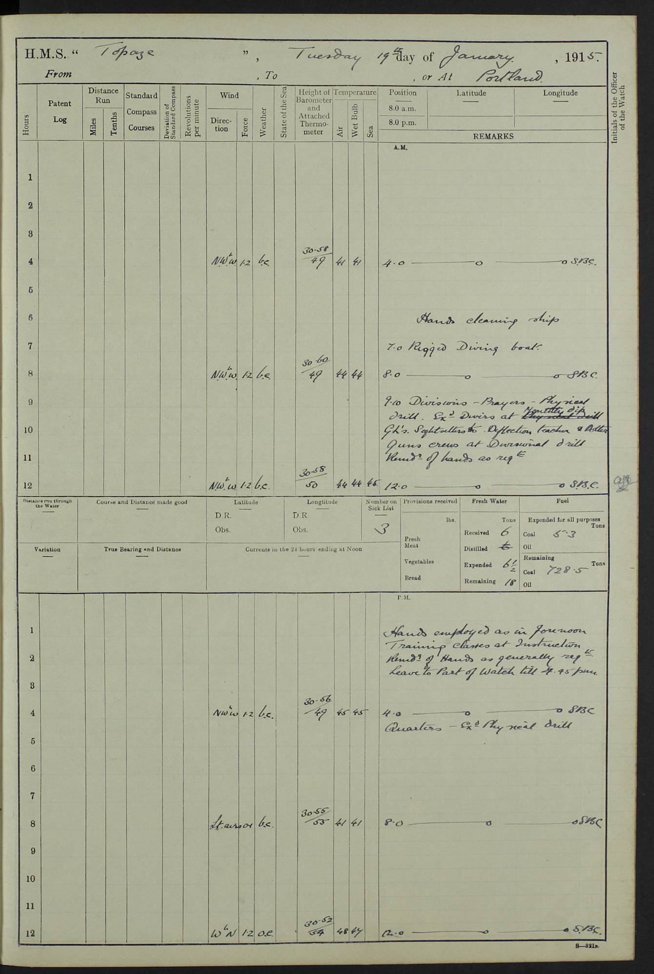HMS Topaze, old 3rd class cruiser - British warships of World War 1