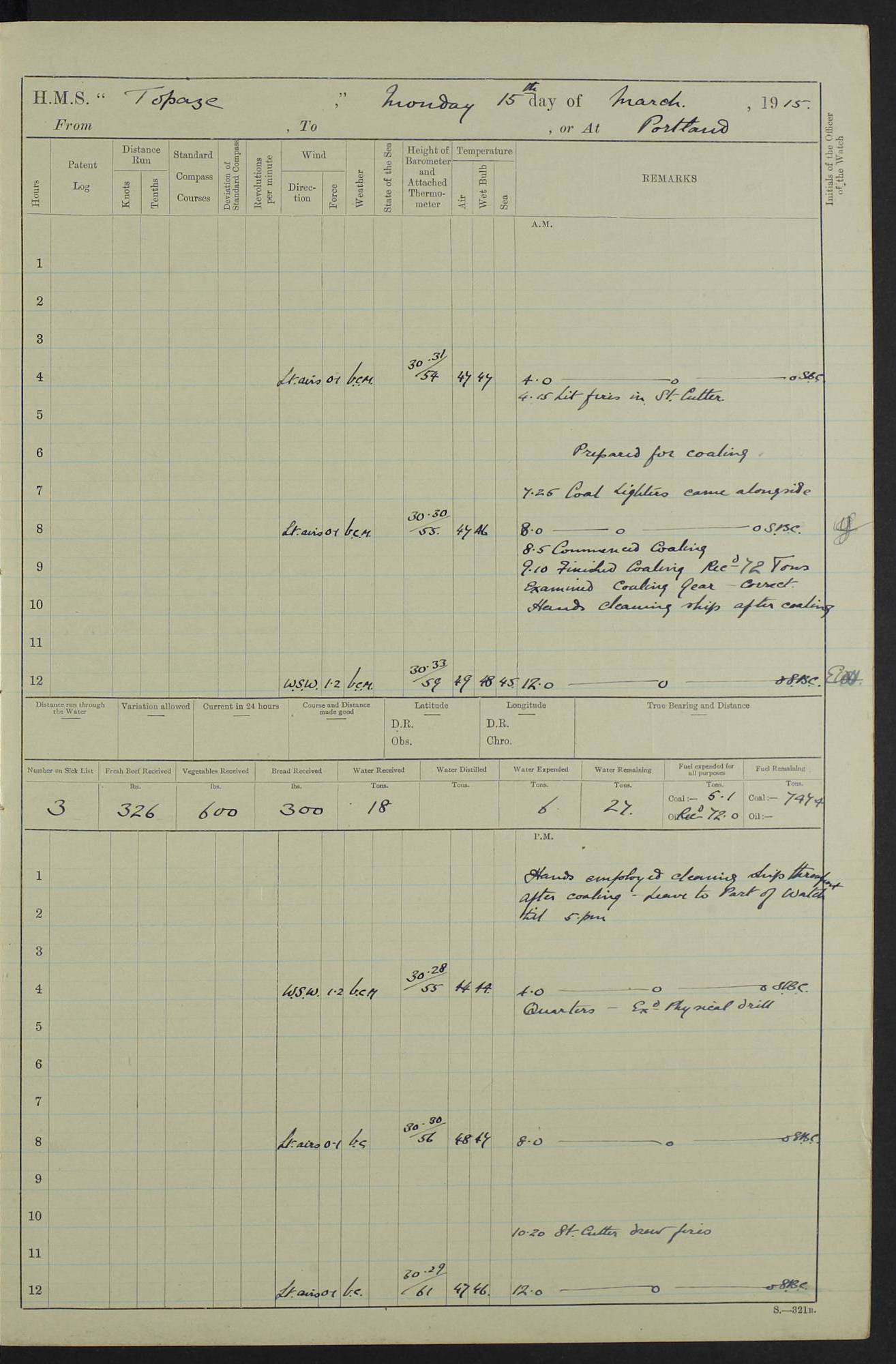 HMS Topaze, old 3rd class cruiser - British warships of World War 1
