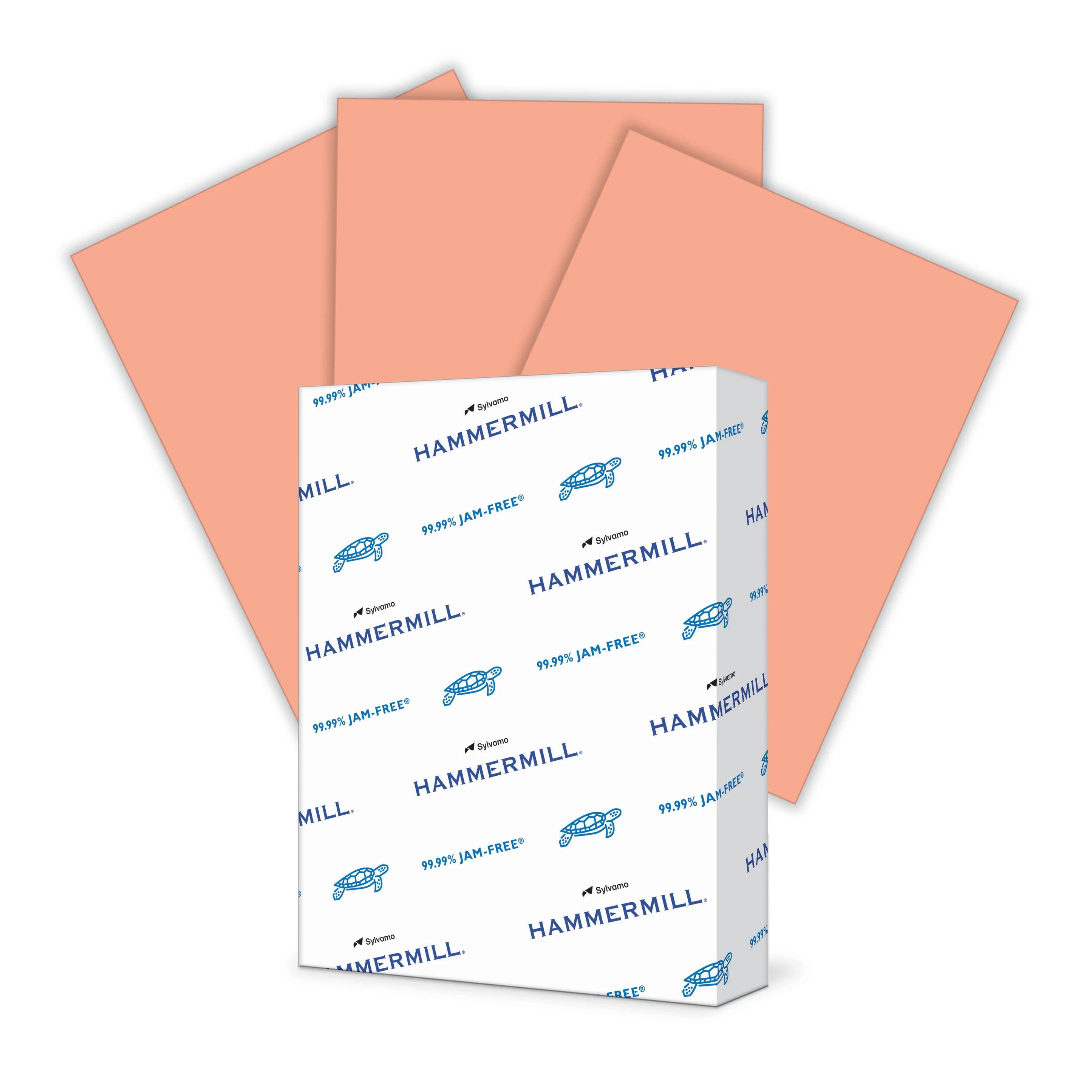 Salmon Hammermill Colors 8.5 X 11 10M 20lb