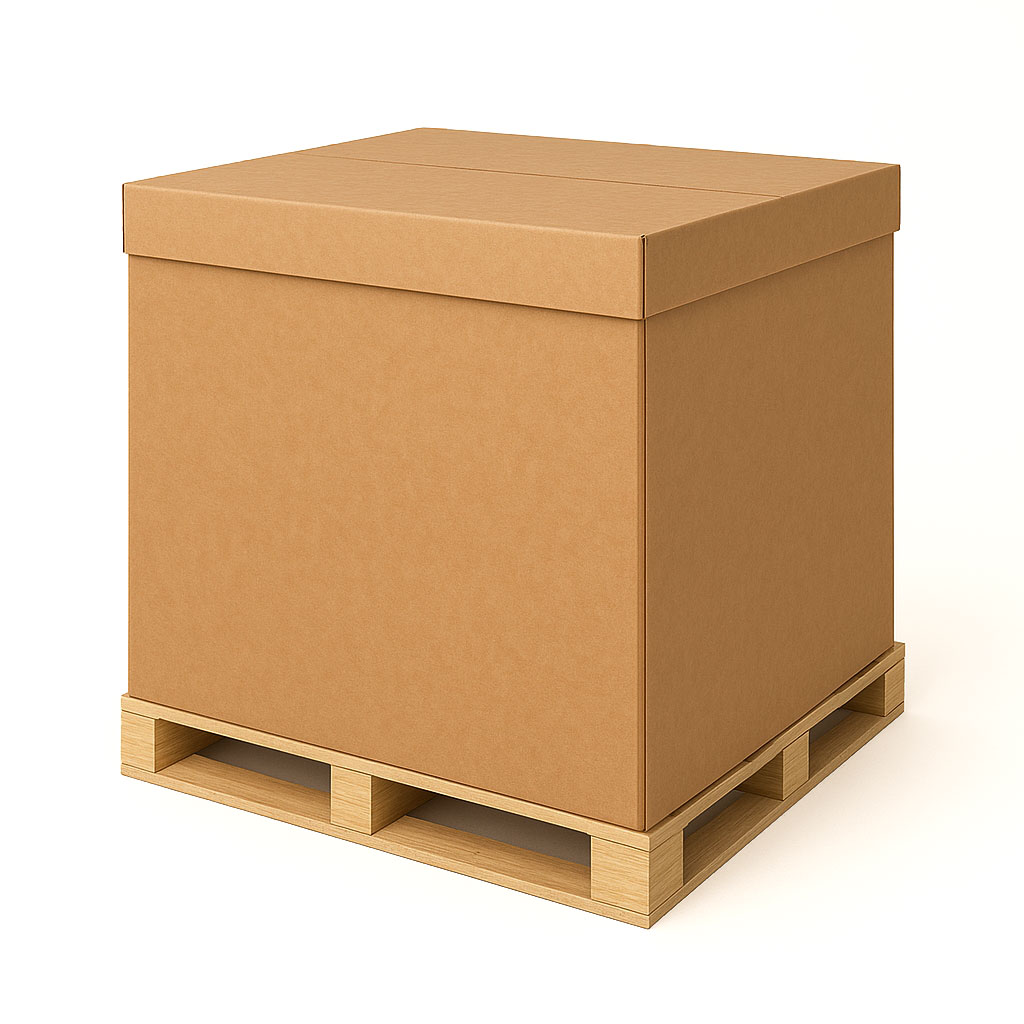 Brownkraft Corrugated Gaylord 46.75" X 36.75" X 33.25"