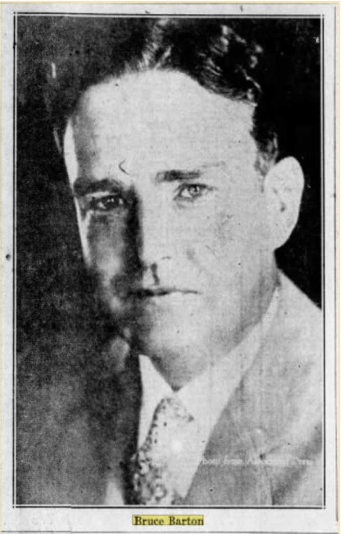 Barton, Bruce Fairchild (1886-1967) · Jane Addams Digital Edition