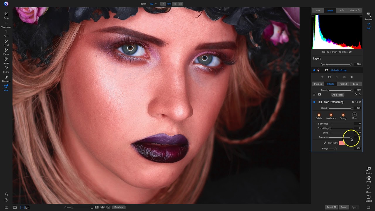 Video Library Tags effects - ON1