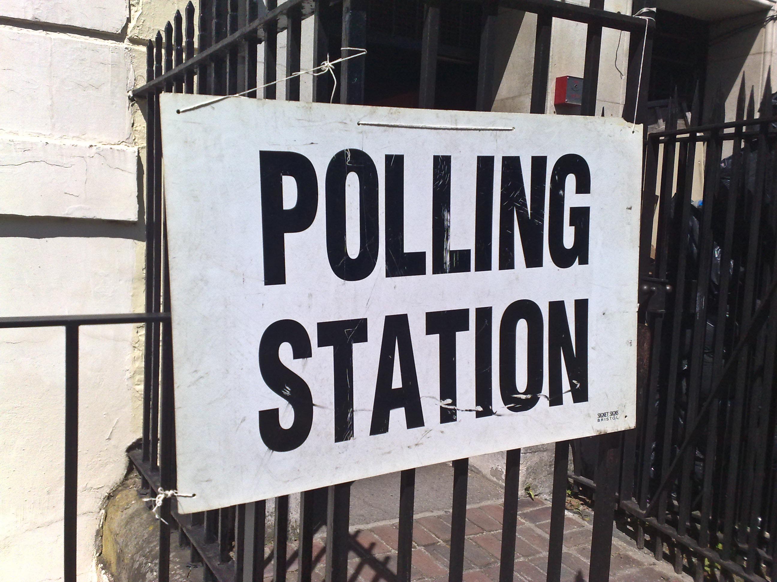 polling station wikimedia - ONE