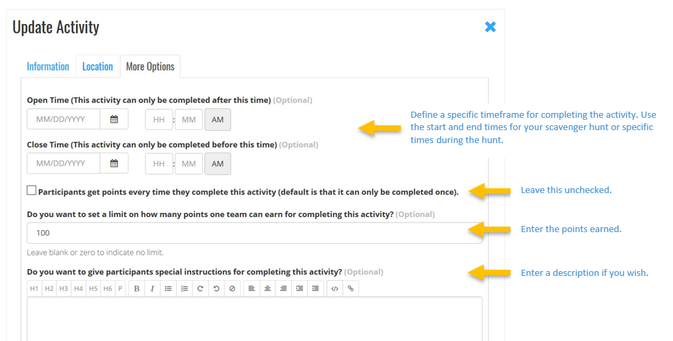 Peer-to-Peer: How to Design a Scavenger Hunt