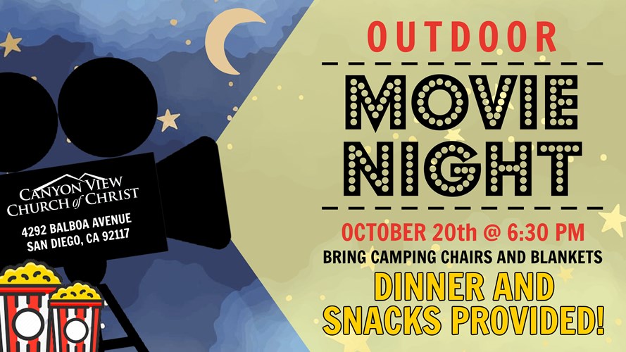 Fall Family Movie Night | Canyon View Church of Christ