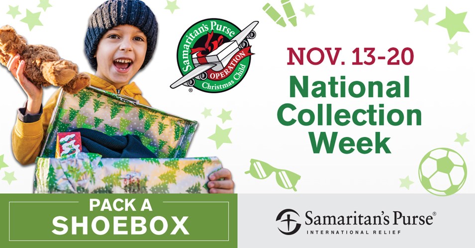 Operation Christmas Child - National Collection Week | Calvary Baptist ...