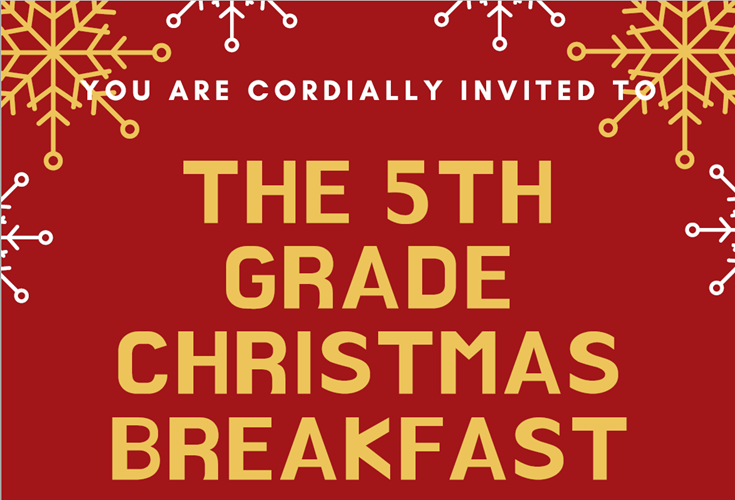 5th Grade CHRISTmas Breakfast | Florida Christian School