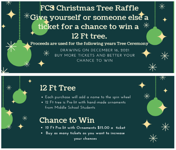 Christmas Tree Raffle | Florida Christian School